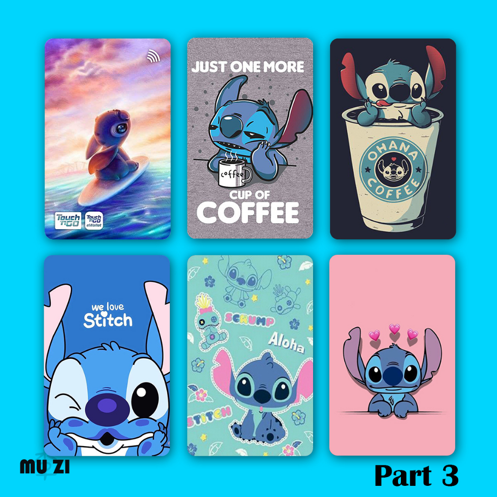 Sti-tch TnG Card STICKER NFC STICKER (Part 3) Waterproof Thick Hard ...