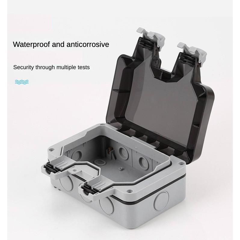 Heavy Duty IP66 13A 1Gang 2Gang Weatherproof Socket Waterproof Socket ...