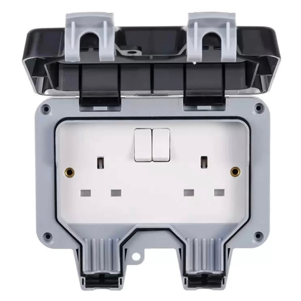 Heavy Duty IP66 13A 1Gang 2Gang Weatherproof Socket Waterproof Socket ...