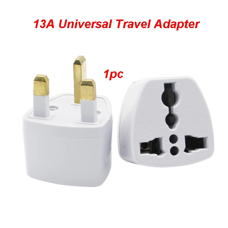 13A UK 3 Pin Plug Universal Travel Adapter | Shopee Malaysia