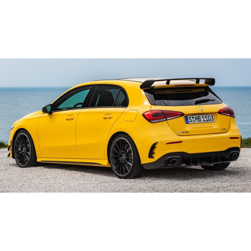 Mercedes benz W177/V177 A35 Style Rear Diffuser (Hatchback) | Shopee ...
