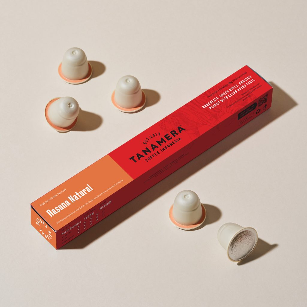 TANAMERA COFFEE INDONESIA - RASUNA NATURAL CAPSULE (10 PIECES @ 5.5G ...
