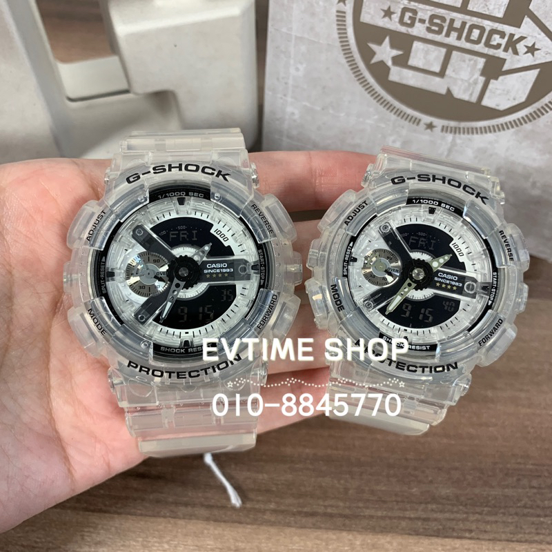 COUPLE SET 100% ORIGINAL CASIO G-SHOCK GA-114RX-7A / GMA-S114RX-7A / GA ...