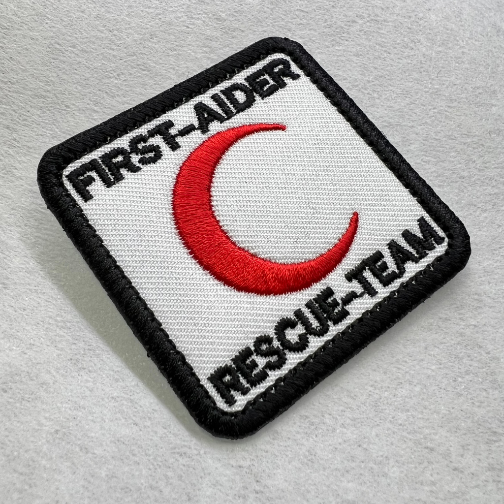 First Aider Rescue Team Embroidered Patch | Shopee Malaysia