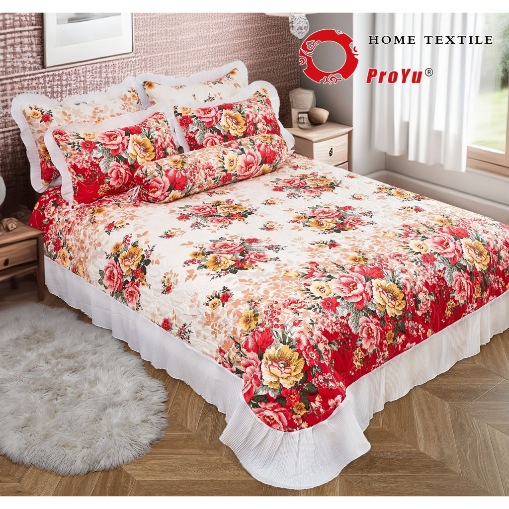 VIRAL 6 IN 1 CADAR PACHWORK ROPOL LACE SUPER QUEEN READY STOCK | Shopee ...