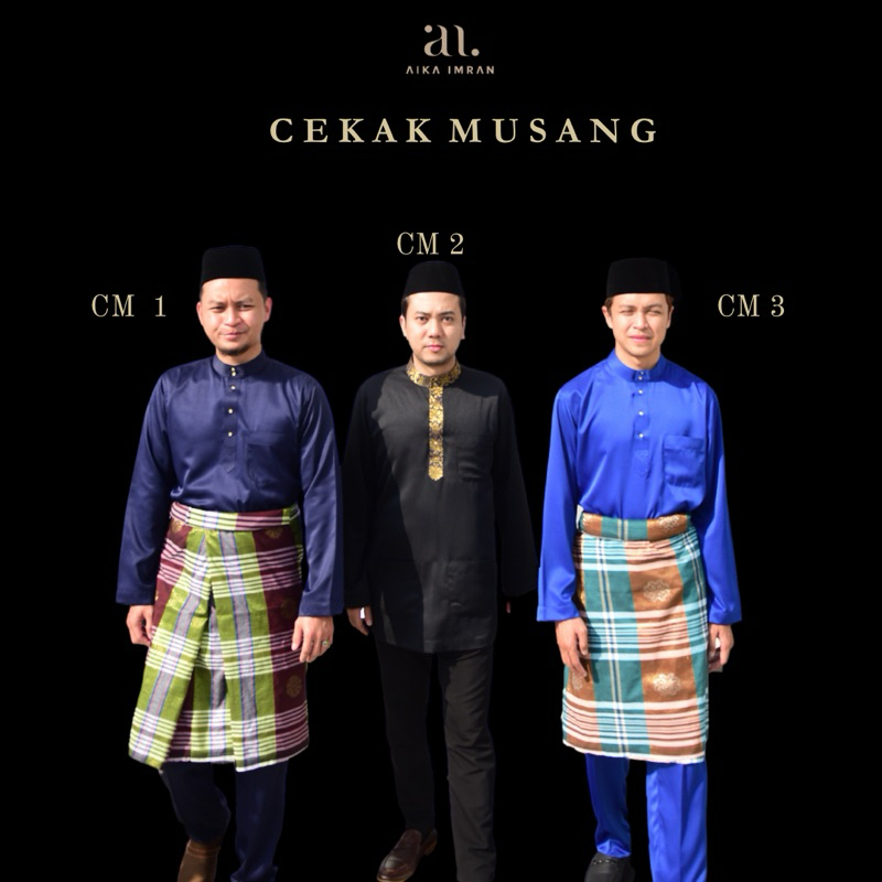 Baju Melayu Cekak Musang by AIKA IMRAN (Pre-Order) | Shopee Malaysia
