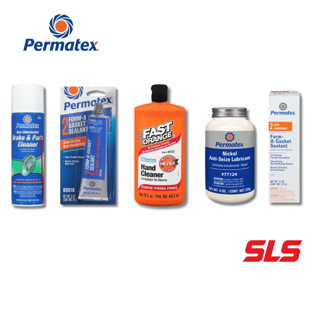 Permatex 80016, 80038, 25218, 77124, 59235 Sealant, Fast Orange, Anti ...