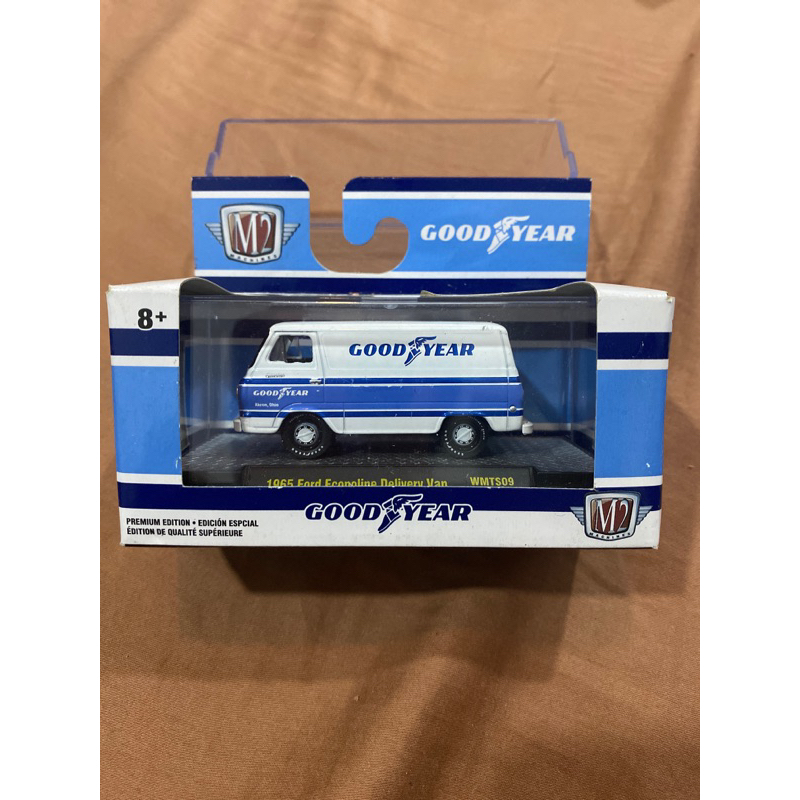 M2 Machines Goodyear 1965 Ford Econoline Delivery Van Walmart Exclusive ...