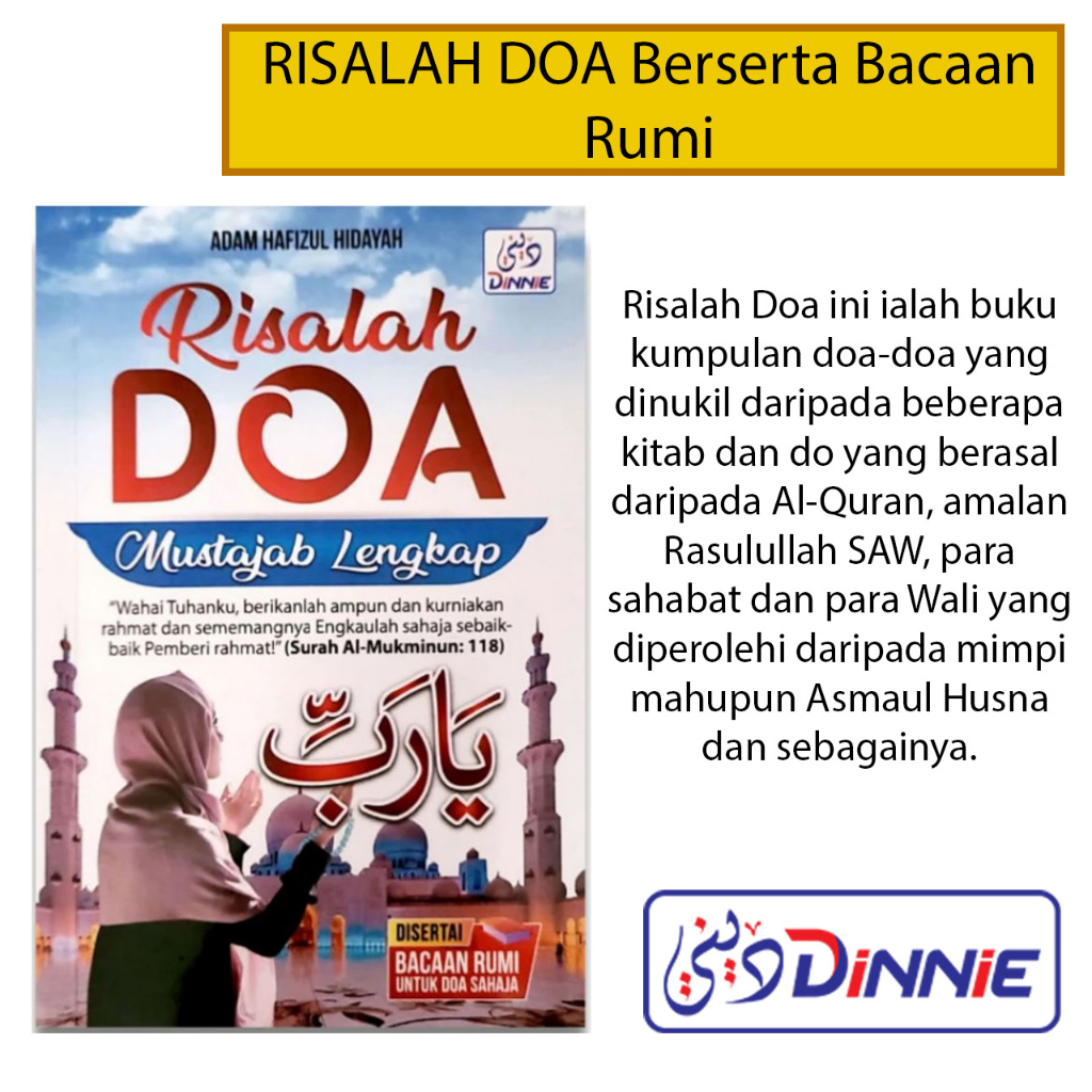RISALAH DOA MUJARAB LENGKAP (RUMI) | Shopee Malaysia