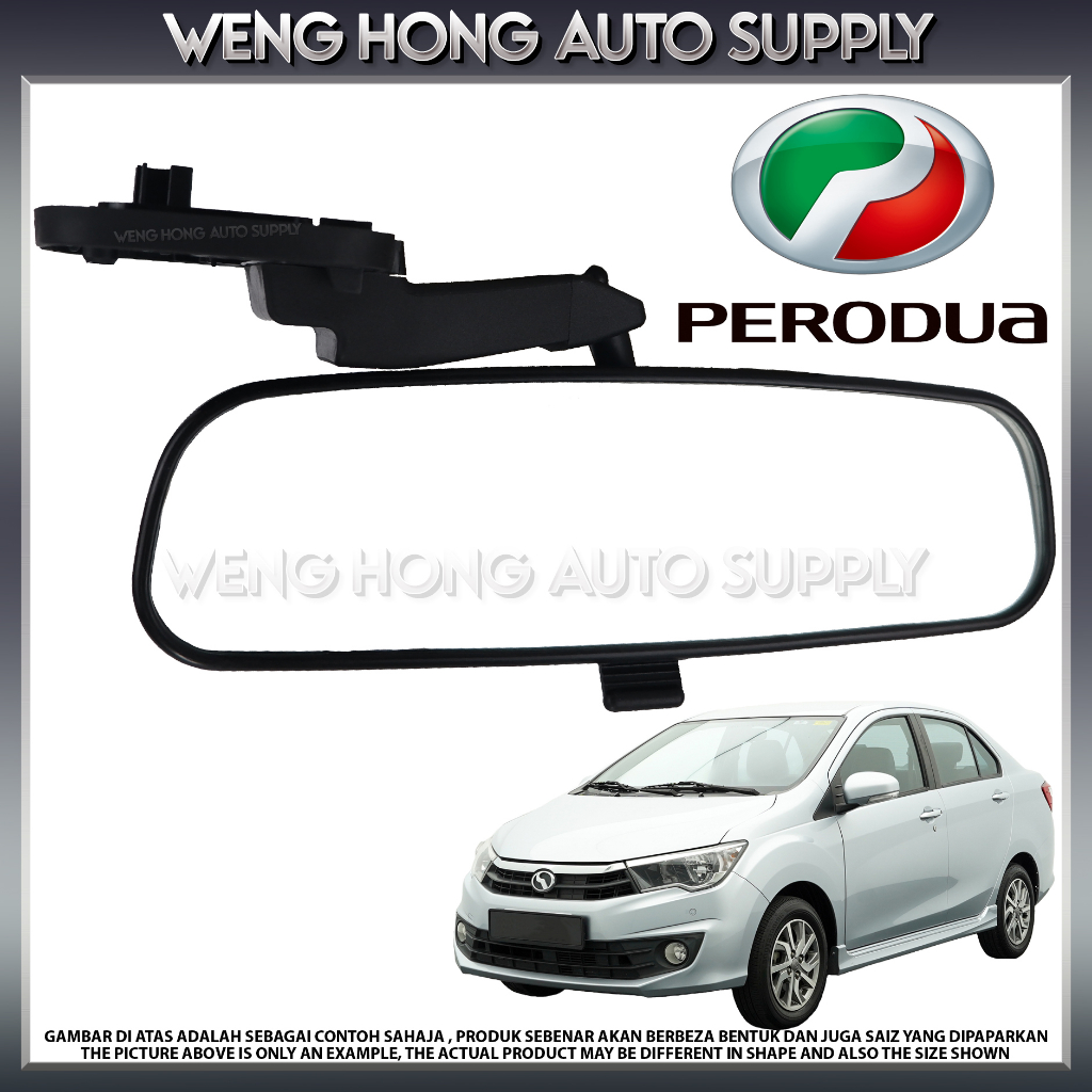 Perodua Bezza Interior Room Mirror , Roof Rear View Mirror Original ...