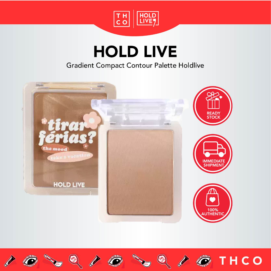 HOLD LIVE Gradient Compact Contour Palette Holdlive 立体渐变修容盘 | Shopee ...