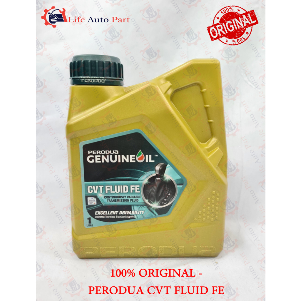 (1L) PERODUA CVT FLUID FE CVT GEAR OIL -100% ORIGINAL | Shopee Malaysia