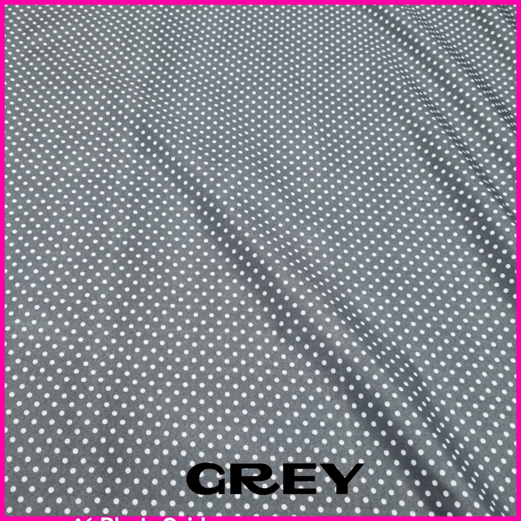 (3 meter RM 10) kain cotton polyster meter / kain ela polkadot / kain ... (3 meter RM 10) kain cotton polyster meter / kain ela polkadot / kain ...