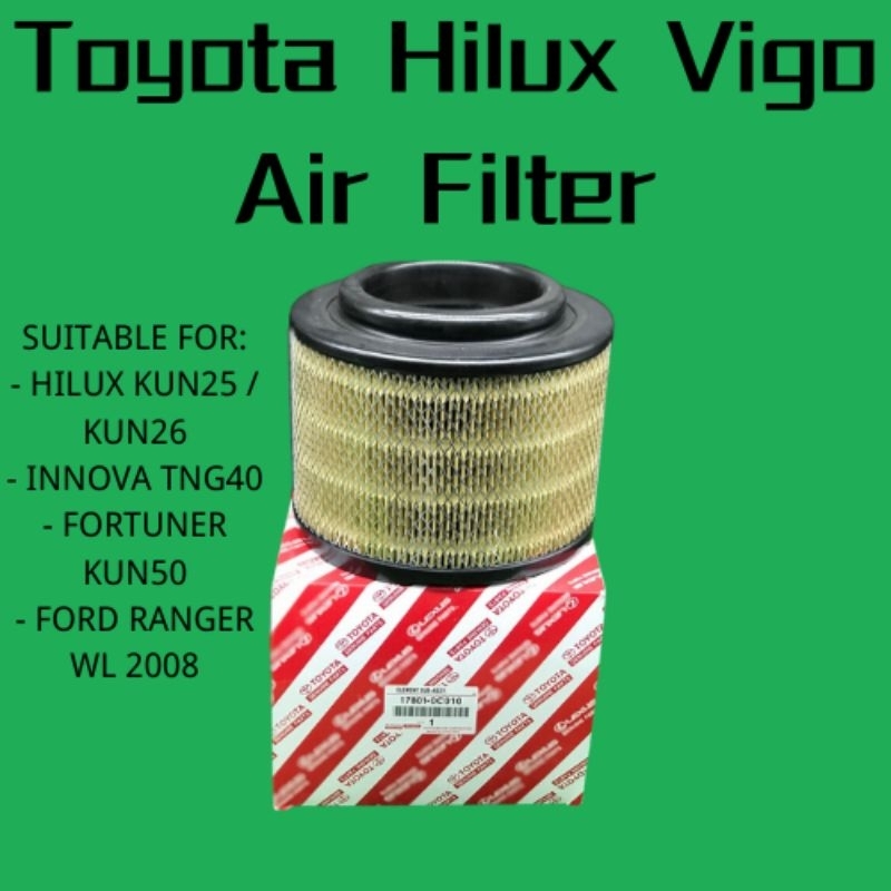 Toyota Hilux Vigo Air Filter | Shopee Malaysia