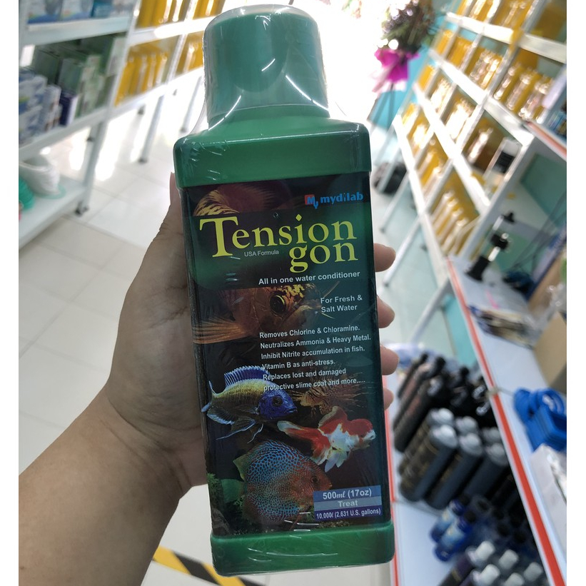 Tension Gon 500ml Antichlorin Anti Chlorine Antichlorine Fish Aquarium ...
