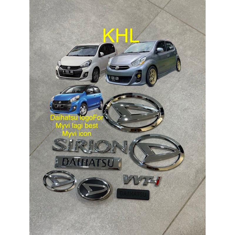 Daihatsu logo for myvi lagi best myvi icon | Shopee Malaysia
