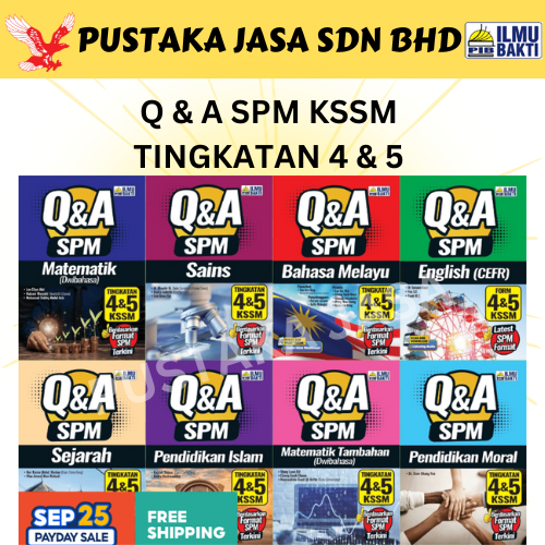 [jasa] Ilmu Bakti Buku Latihan Spm Q And A Spm Edisi 2023 Shopee