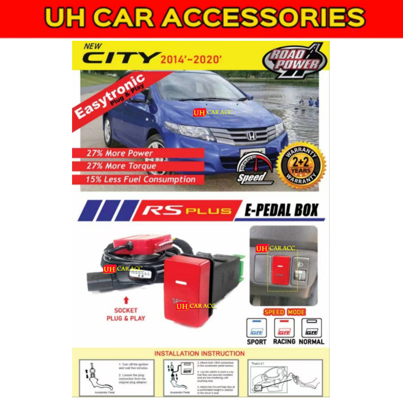 HONDA CITY 2014-2020 EASYCAR POWER BOOST THROTTLE CONTROLLER | Shopee Malaysia