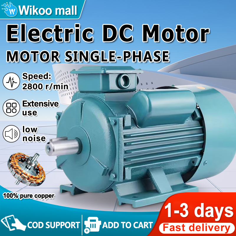 Single Phase Asynchronous Induction Motor 3HP/2200W Grinder Motor High ...