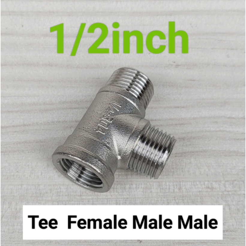 Stainless Steel 304 DN15 1/2''inch inci Elbow Socket Nipple Tee Union ...