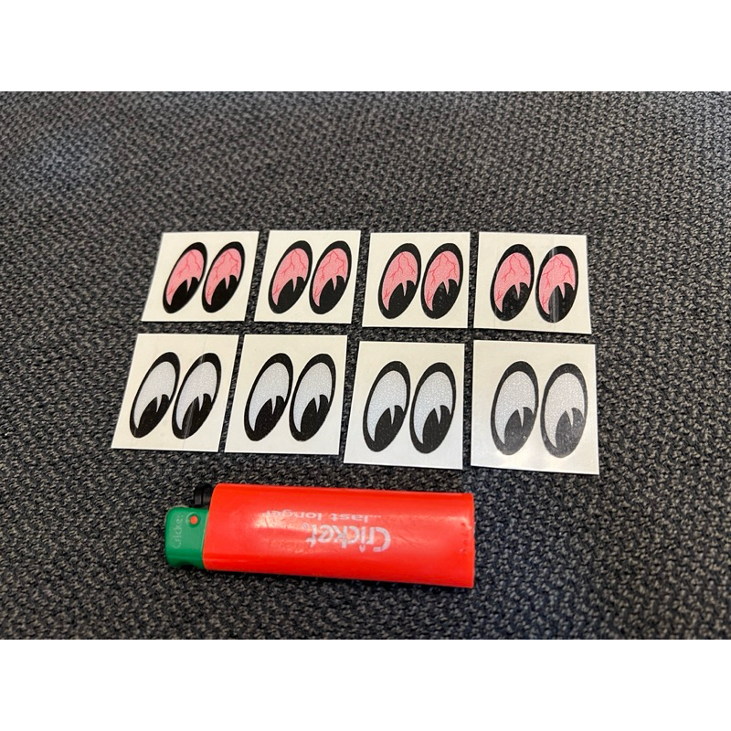 sticker Mooneyes mata (PANTUL CAHAYA) mtsticker | Shopee Malaysia
