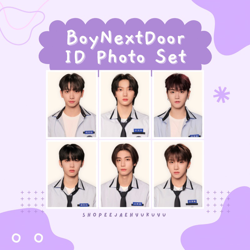 BoyNextDoor BND ID Photo Passport Set 6 Members Baby Pic | Shopee Malaysia