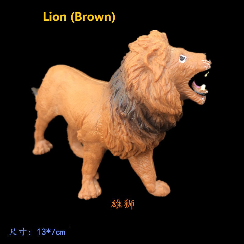 Rubber Animal Figure Toy for Kids Realistic Wild Animal Farm Animal ...