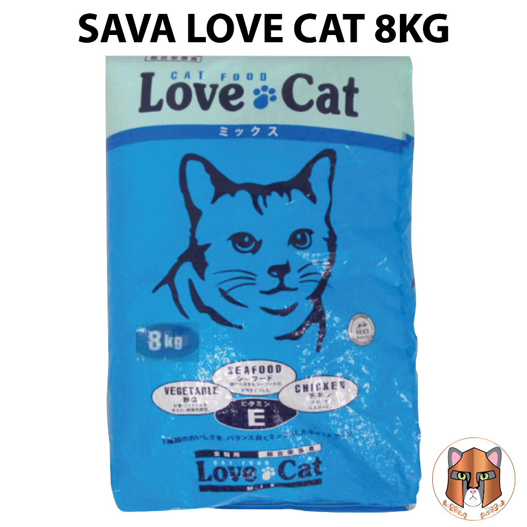 SAVA LOVE CAT DRY FOOD 8KG (ORIGINAL PACK) | Shopee Malaysia