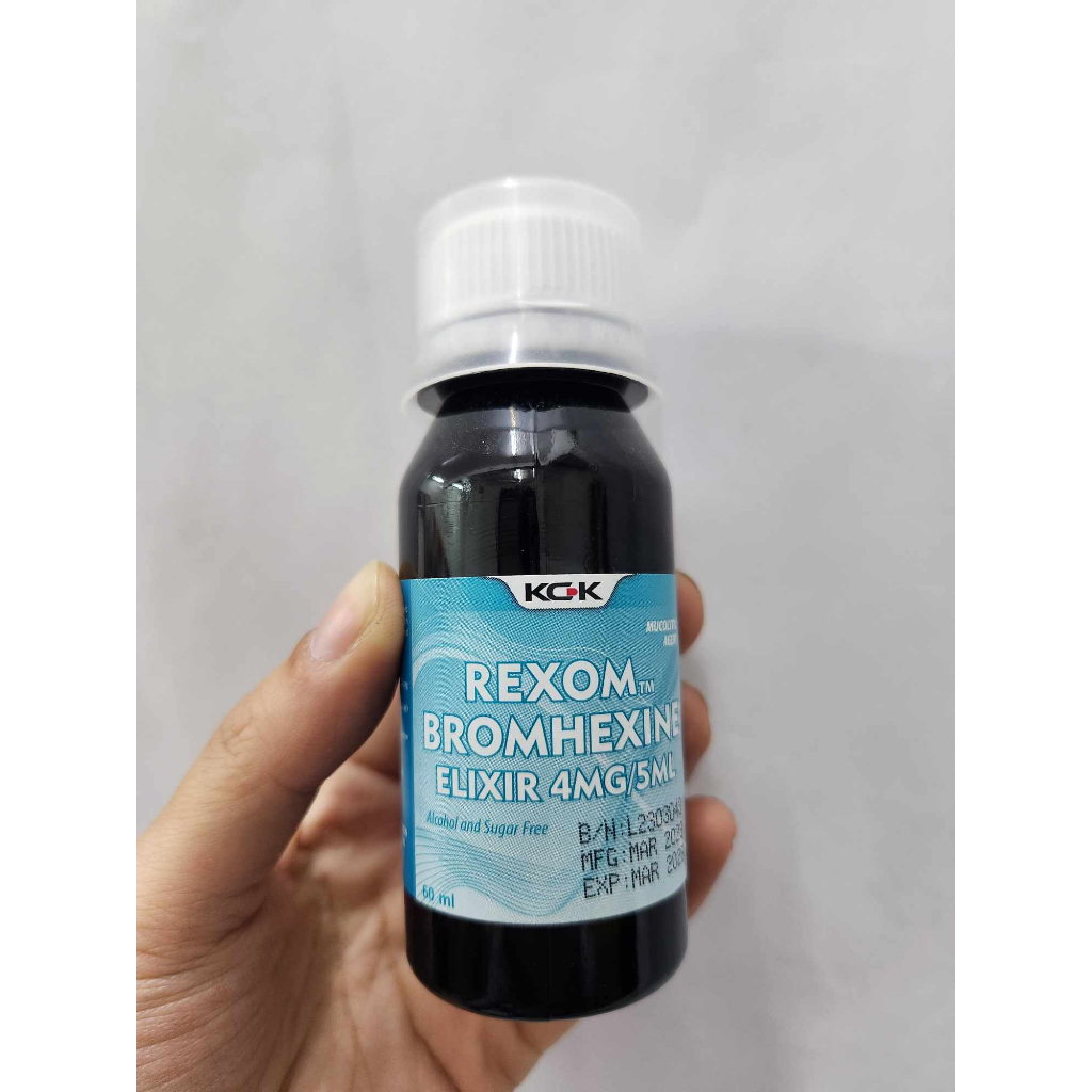 REXOM BROMHEXINE SYRUP KCK 60ML | Shopee Malaysia