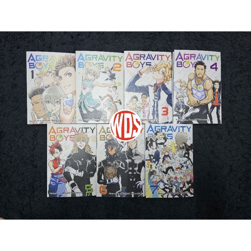 Manga : Agravity Boys volume 1-7 (End) (Fullset) (English Version) | Shopee Malaysia