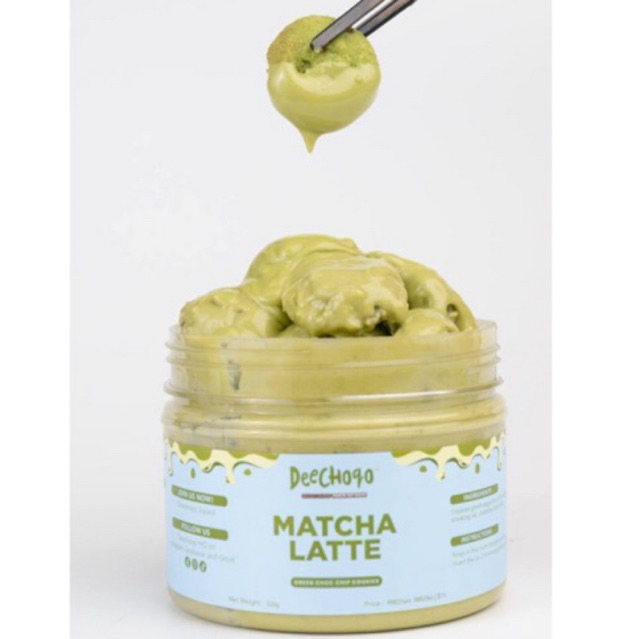 Matcha Latte | Deechoqo | Cookies Matcha | Pure Matcha | Biskut ...