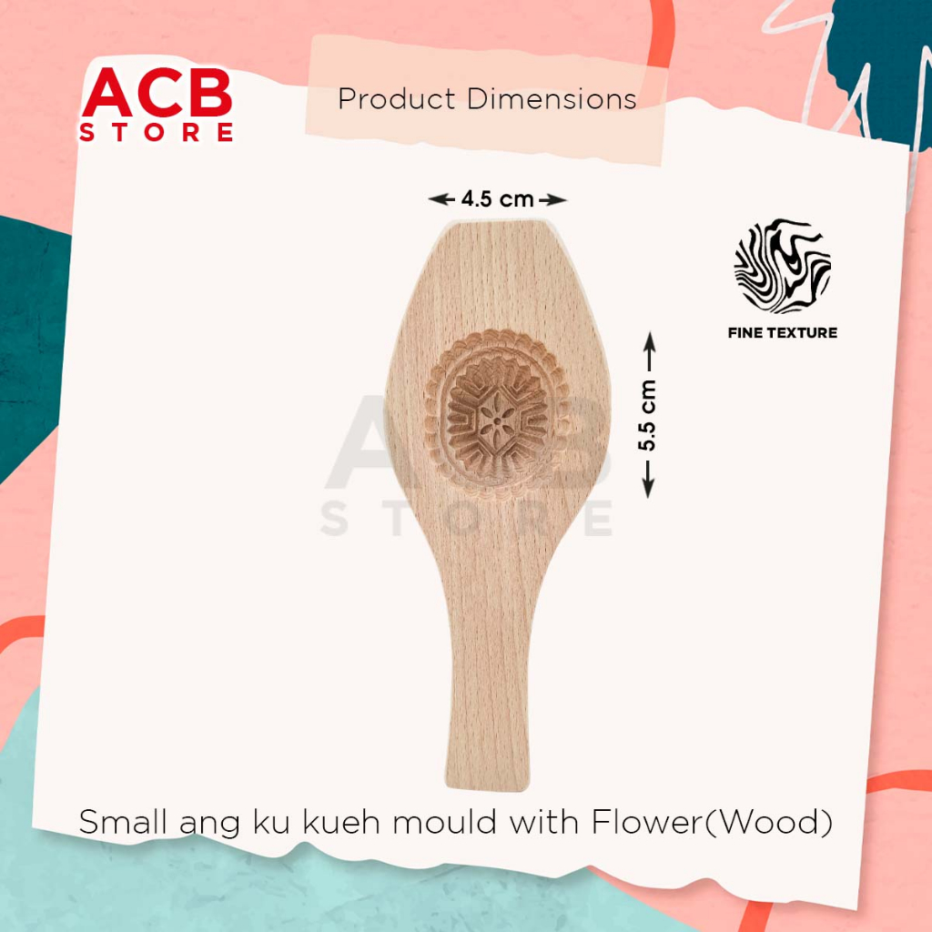 [MY BEST SELLING] Traditional Ang Ku Kuih Mould | Wooden Ang Ku Kuih ...