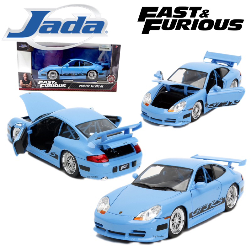 Jada Toys Metal Die cast Car Vehicle Fast & Furious Porsche 911 GT3 R5 ...