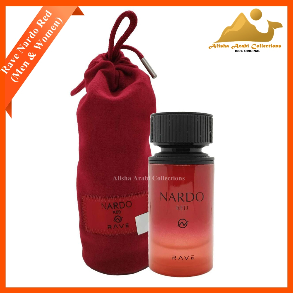 💯% Original Rave Nardo Red EDP 100ml Perfume for Men & Women | Shopee ...