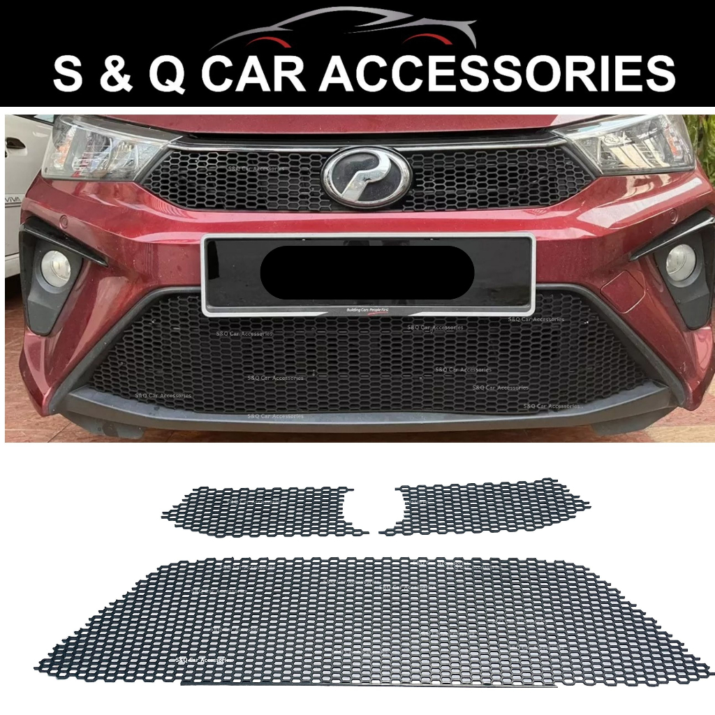 Perodua Bezza 2020-2023 Honeycomb Grill / Honeycomb | Shopee Malaysia