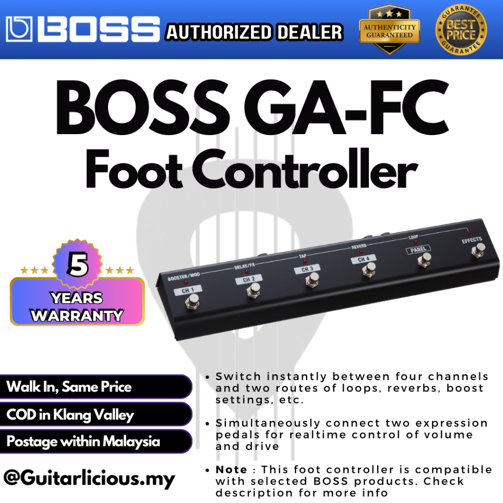 BOSS GA-FC GA Foot Controller ( GA FC / GAFC ) | Shopee Malaysia