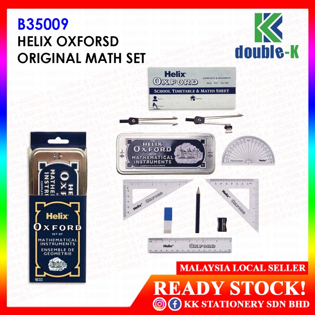 B35009 Helix Oxford Original Math Set - RM13.30/set | Shopee Malaysia