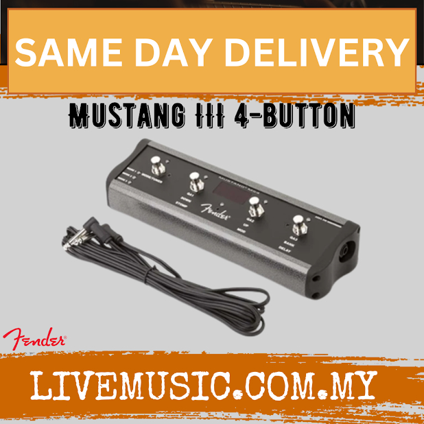 Fender Mustang III 4-button Footswitch | Shopee Malaysia