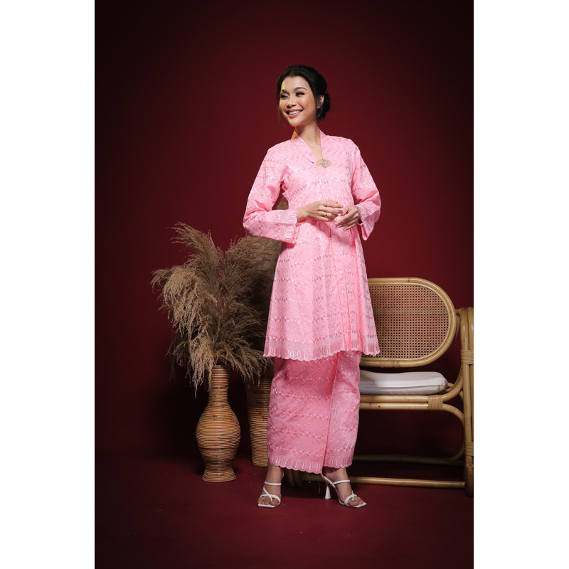 KEBAYA RIAU COTTON SULAM PENUH | Shopee Malaysia