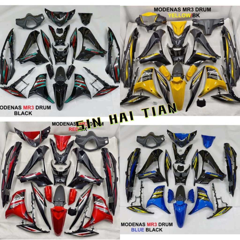 Modenas MR3 Cover Sets Complete Sets DRUM DISC [Mseki] SIAP TAMPAL ...