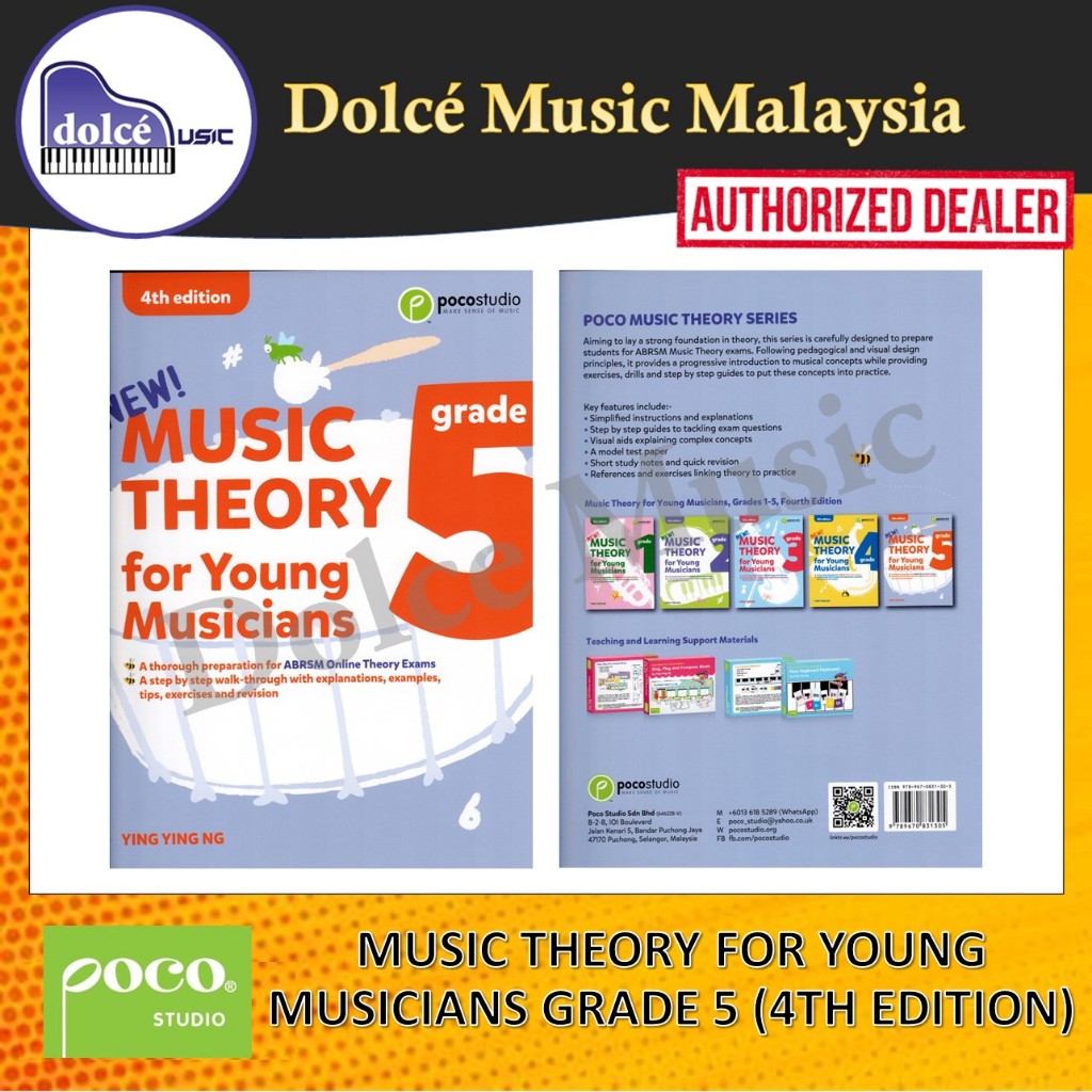 Poco - Music Theory for Young Musicians Grade 5 (4th Edition) | Shopee ...
