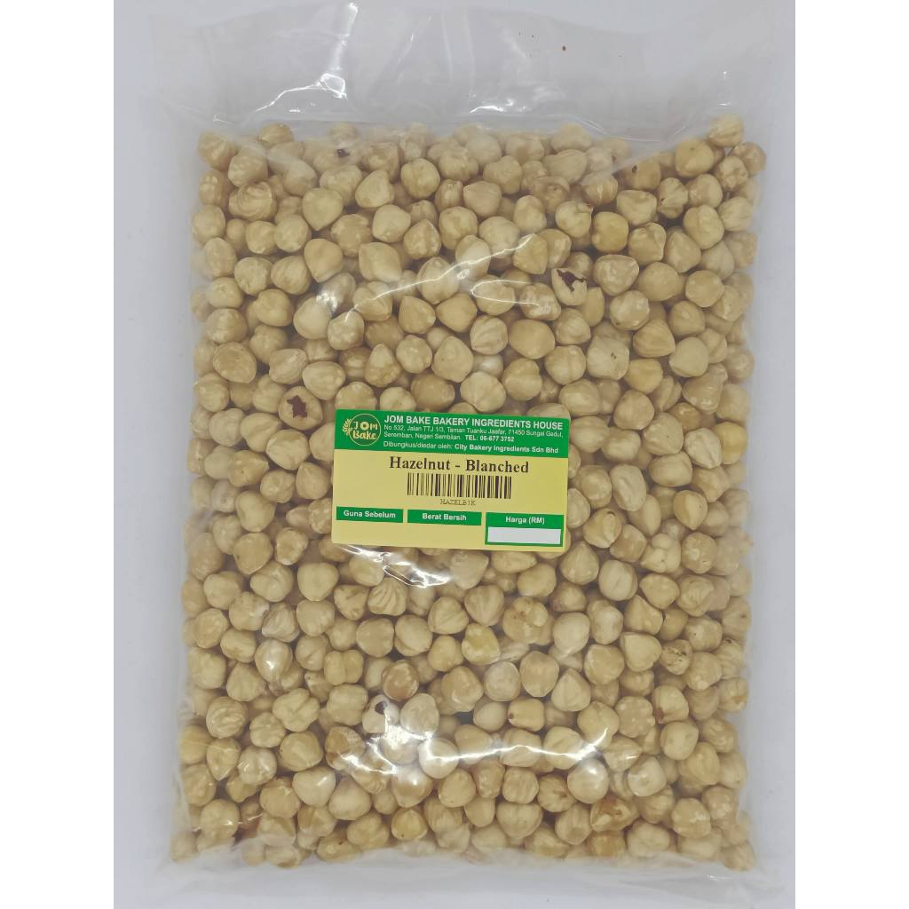 Hazelnut Blanched (100g, 200g, 500g, 1kg) | Shopee Malaysia