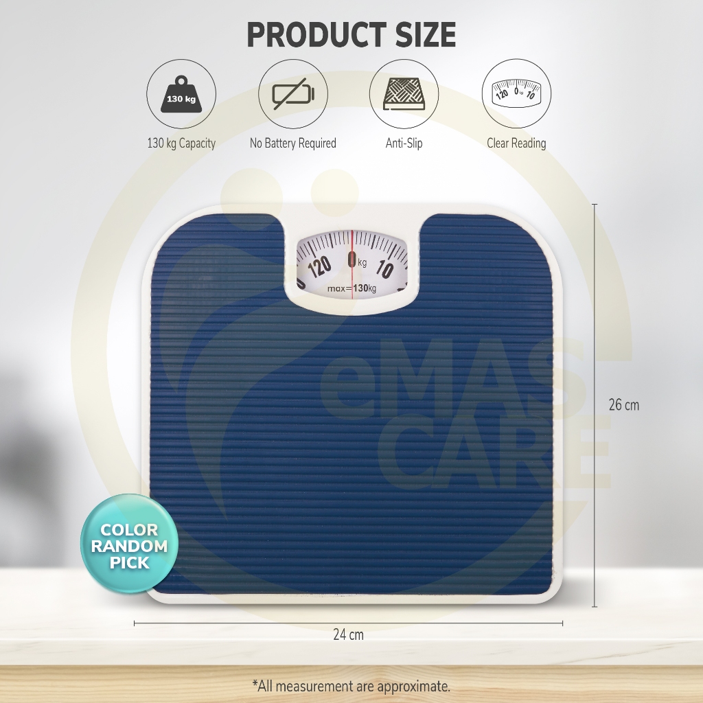 Bathroom Analog Mechanical Scale Body Weight Personal Scale Weight ...