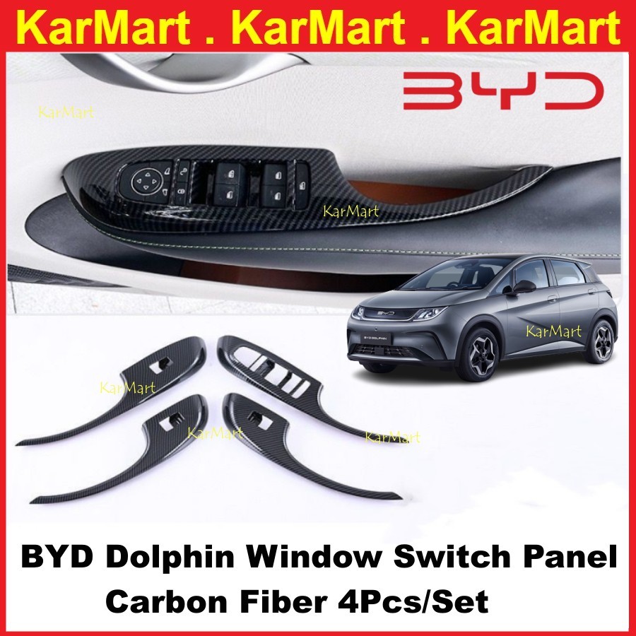 Malaysia Version BYD Dolphin Door Window Switch Panel Cover Protector ...