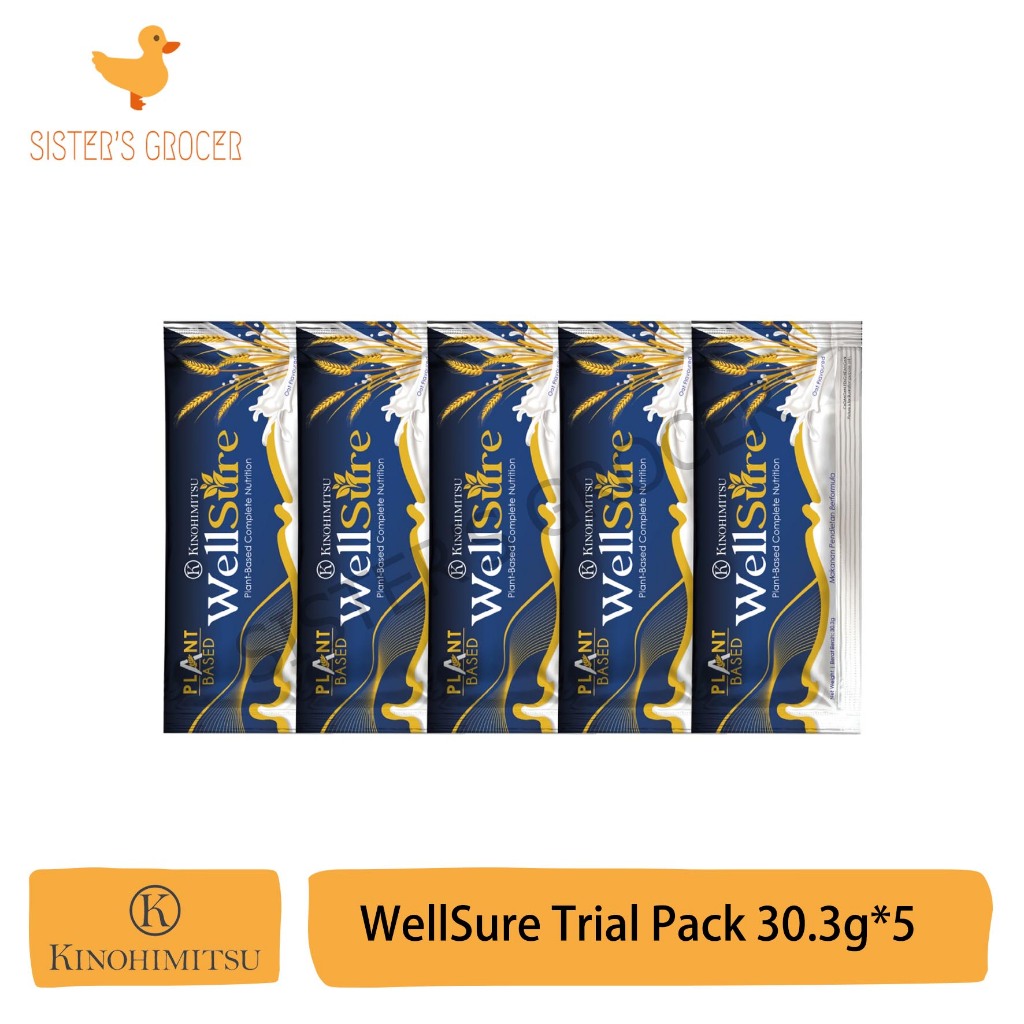 Kinohimitsu Wellsure Trial Packs 30.3g x 5's (No Box) | Shopee Malaysia