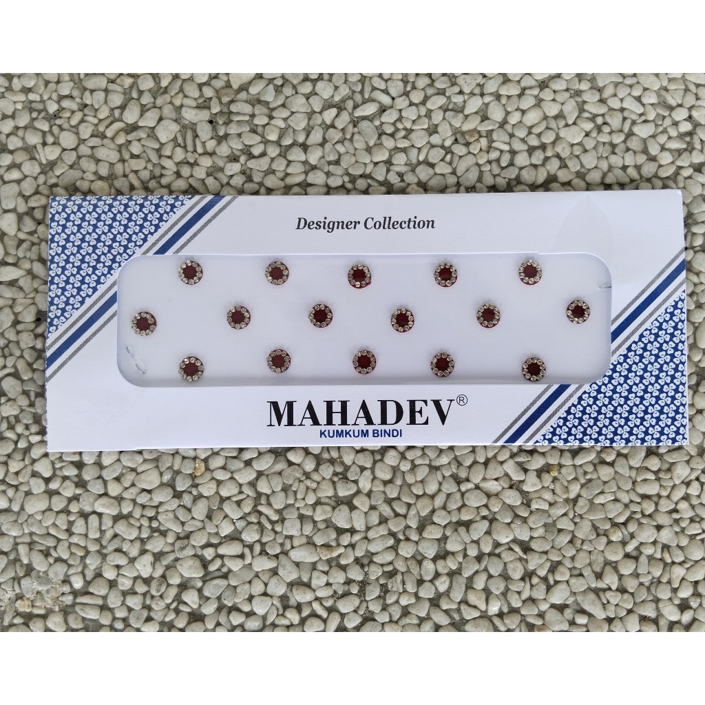 Fancy White Stone Design Indian Sticker Pottu Forehead Bindi Pottu Wear ...
