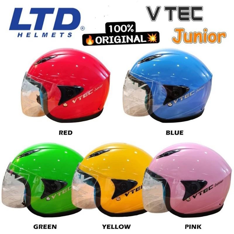 🎉 OFFER 🎉 HELMET SGV LTD JUNIOR 100% ORIGINAL SIRIM HELMET BUDAK ...