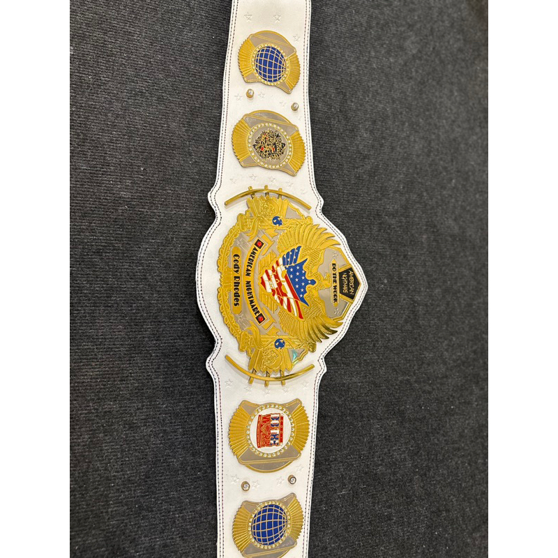 WWE WWF WRESTLING CODY RHODES WINGED EAGLE CUSTOM BELT | Shopee Malaysia