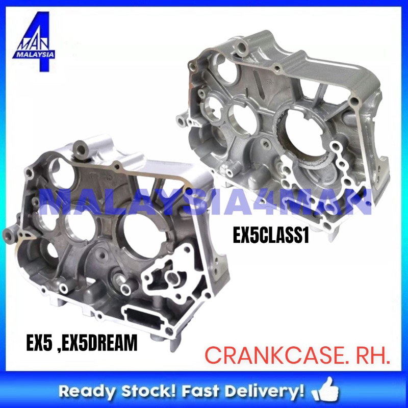 EX5 EX5 DREAM EX5CLASS1 CLASS 1 KANAN CRANK CASE ENGINE COVER ENGINE ...