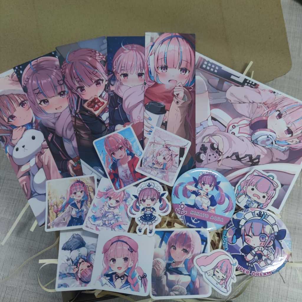 Hololive JP Minato Aqua value gift box /HOLOLIVE湊あくあ礼盒 | Shopee Malaysia